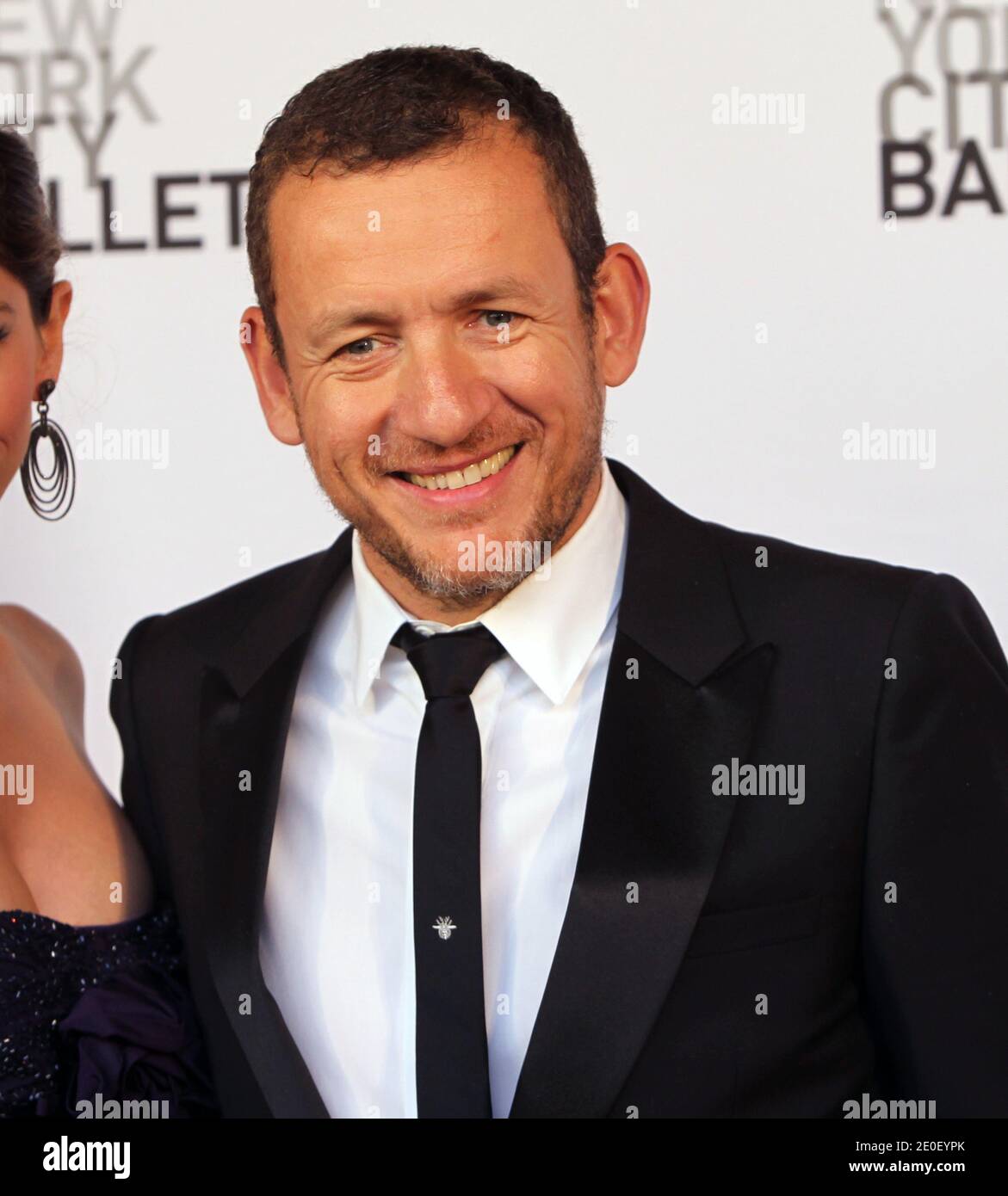 French actor Dany Boon with his wife Yael Harris attend the 2012 New ...