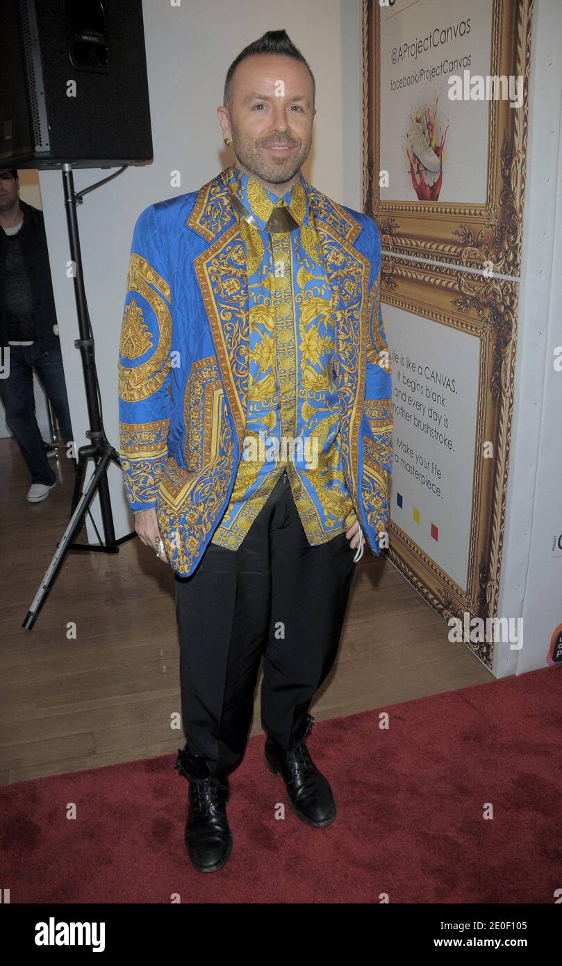 Legendary Damon Peruzzi attending the Project Canvas exhibition and art ...