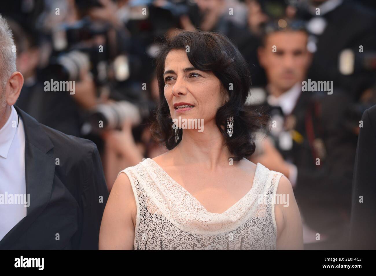 Hiam Abbas arrives for the screening of 'Moonrise Kingdom' for the ...