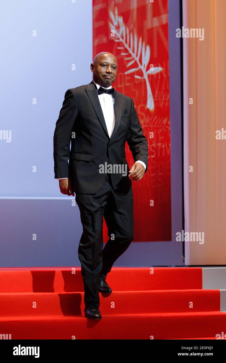 Raoul PECK on stage at the opening ceremony held at the Palais des ...