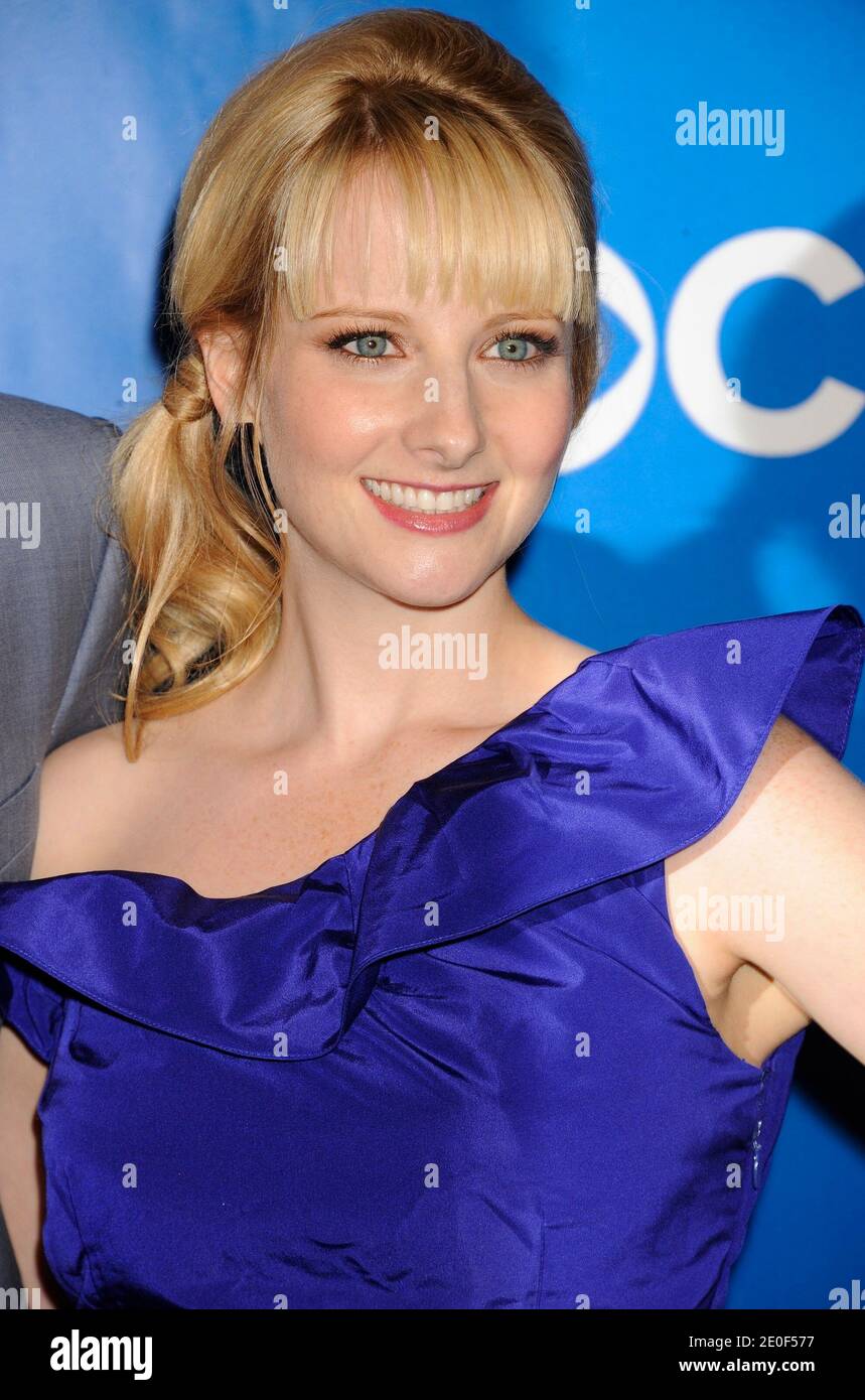 Melissa Rauch attending the '2012 CBS Upfront', held at the Lincoln ...