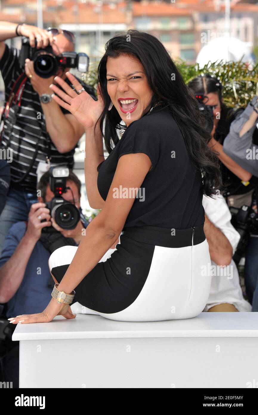 Actress Nahed El Sebai posing during the photocall of 'Baad El Mawkeaa ...
