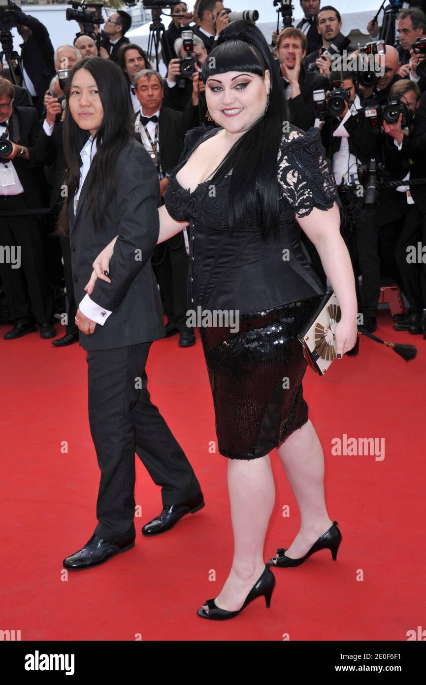 Beth Ditto and her girlfriend Kristin Ogata arriving at the Rust And ...