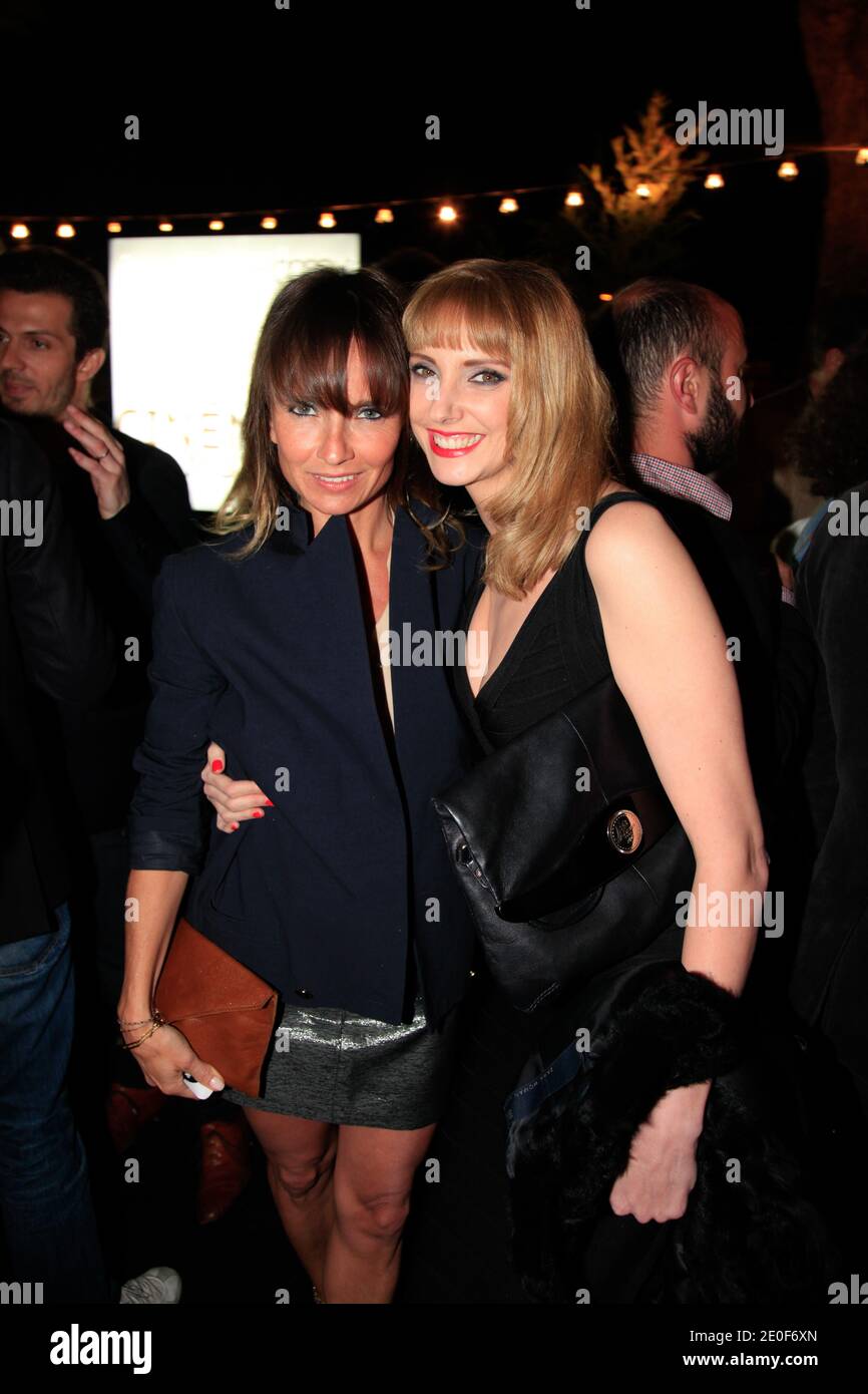 Frederique Bell and Axelle Laffont attending Beth Ditto concert at the ...
