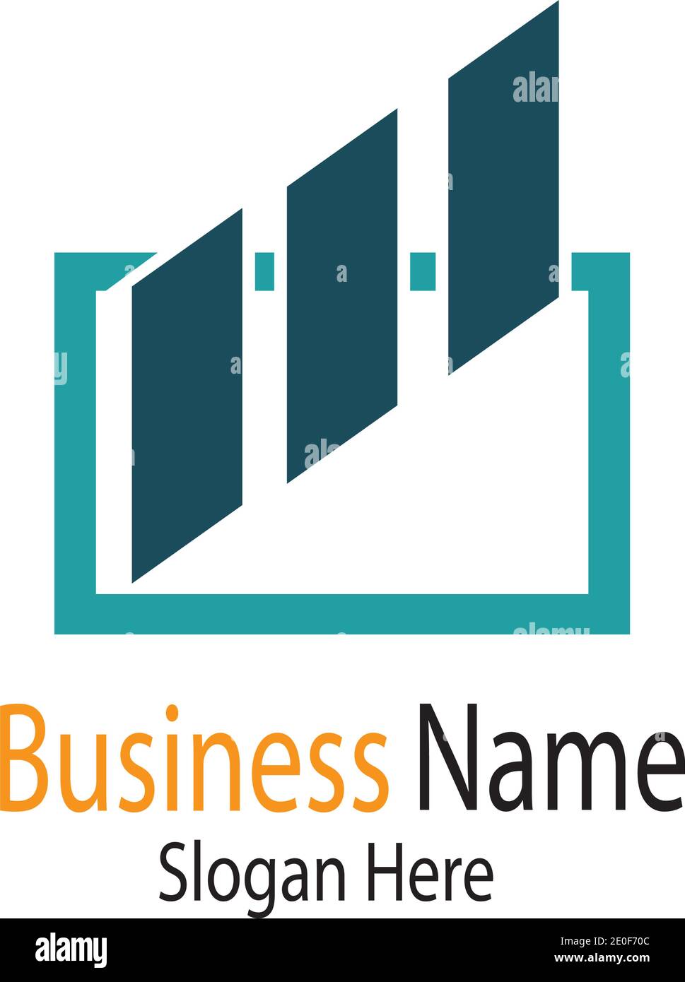 Business finance logo and symbols vector concept illustration Stock ...