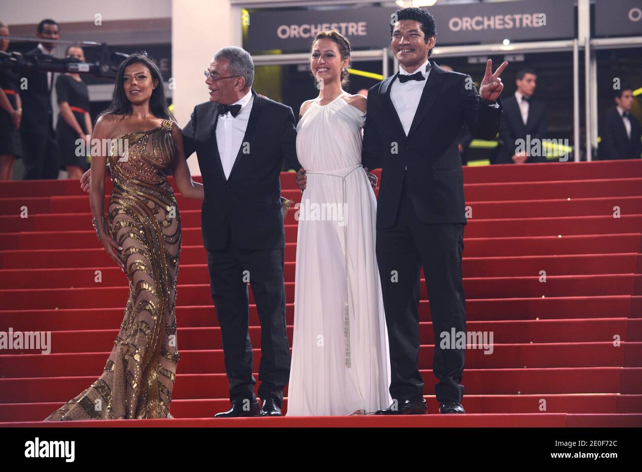 L-R : Nahed El Sebai, Yousri Nasrallah, Menna Shalaby and Bassem Samra ...