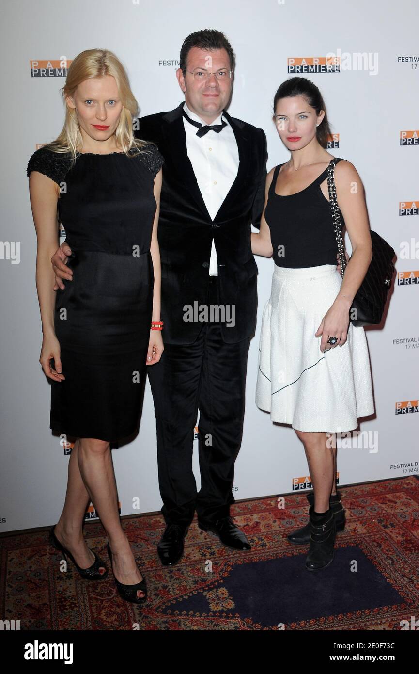 Anna Sherbinina and Delphine Chaneac attending 'Paris Premiere' party ...