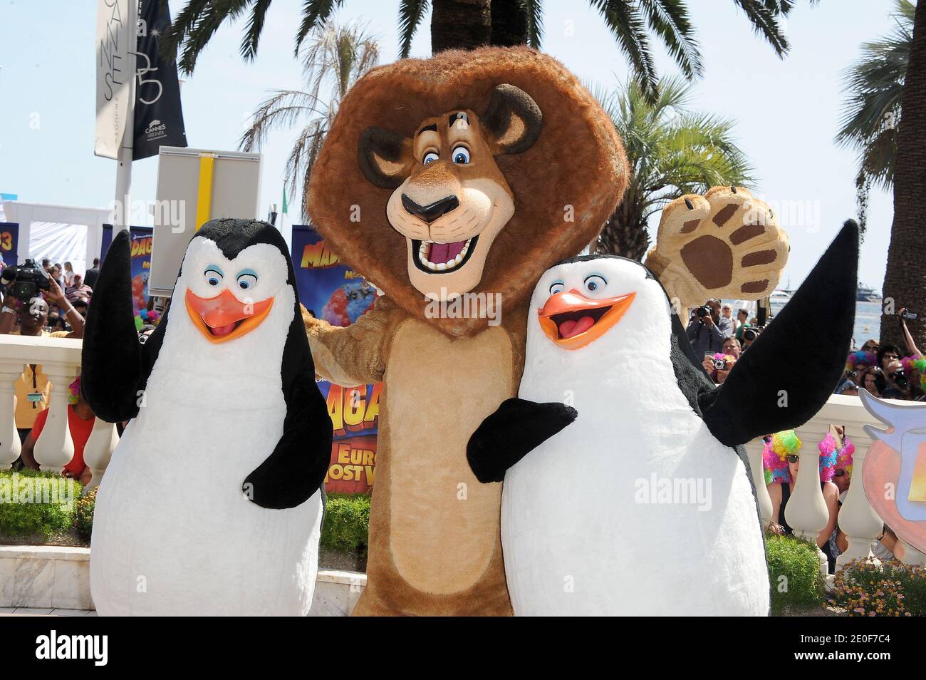 Atmosphere during the Madagascar 3 photocall held at the Carlton Hotel ...