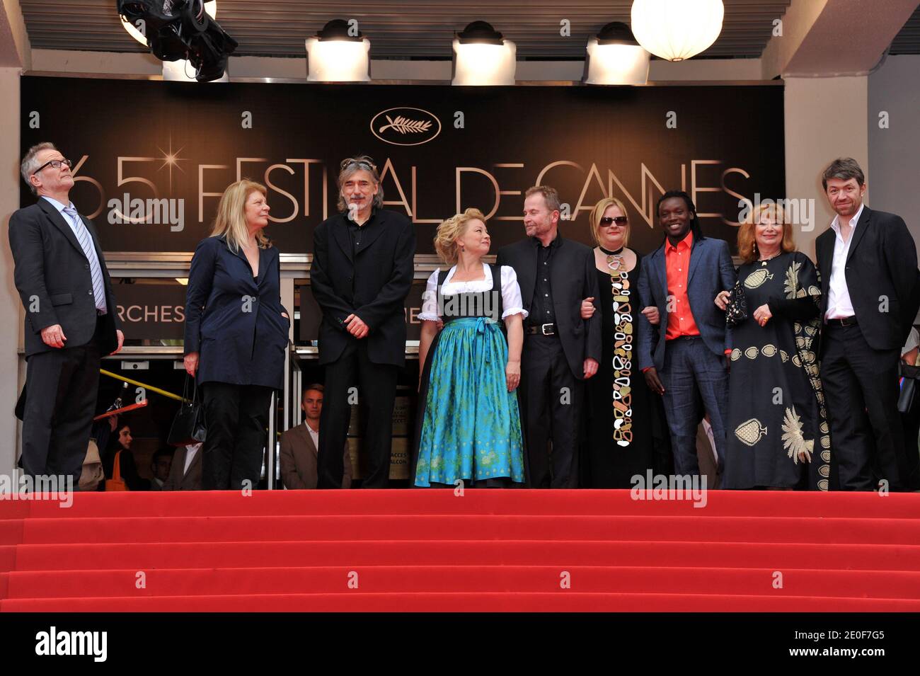 The 'Paradies : Liebe' film crew, director Ulrich Seidl, austrian ...