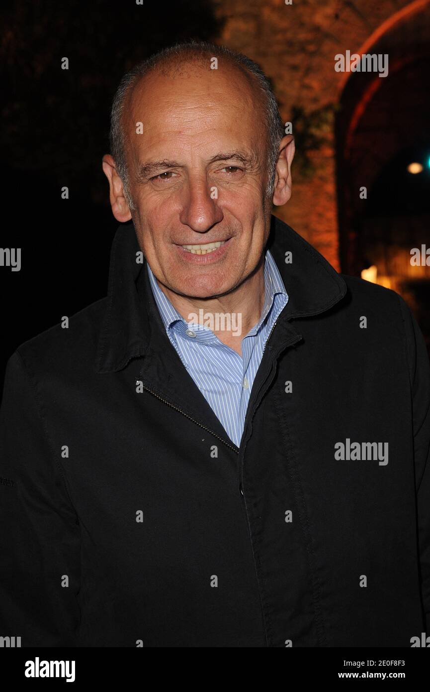 Jean-Michel Apathie arriving at the Canal Plus Party at the Suquet ...