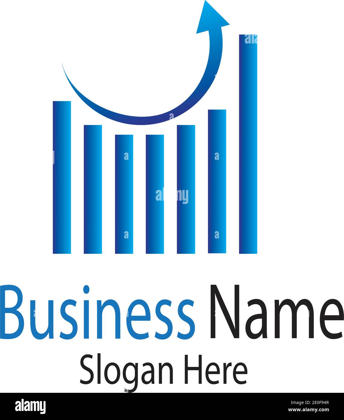 Business finance logo and symbols vector concept illustration Stock ...