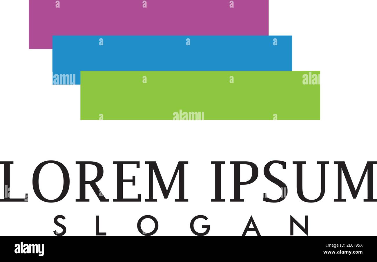 Business finance logo and symbols vector concept illustration Stock ...