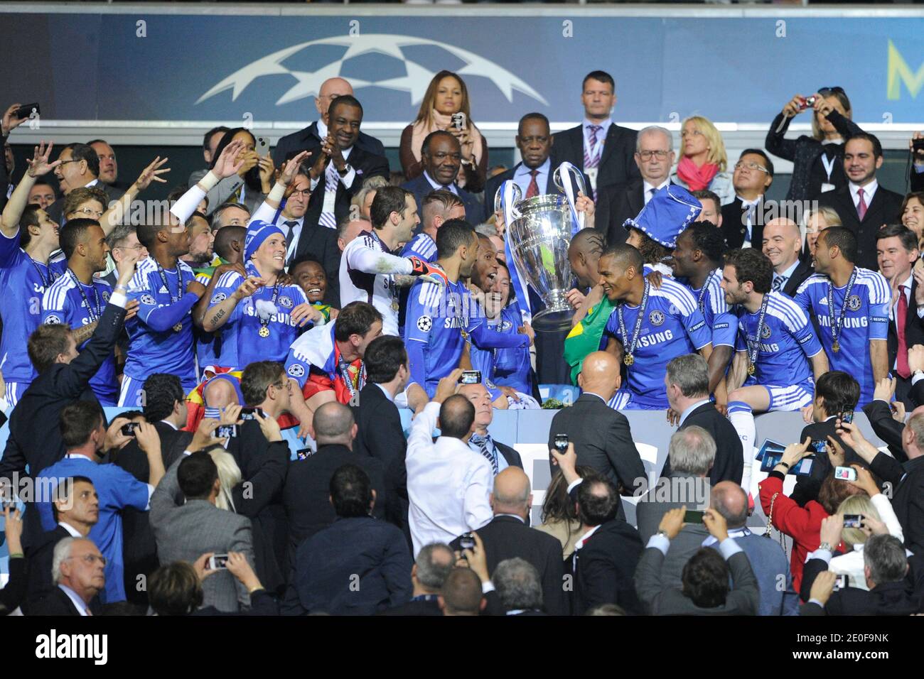 Uefa champions league final bayern munich vs chelsea hi-res stock ...