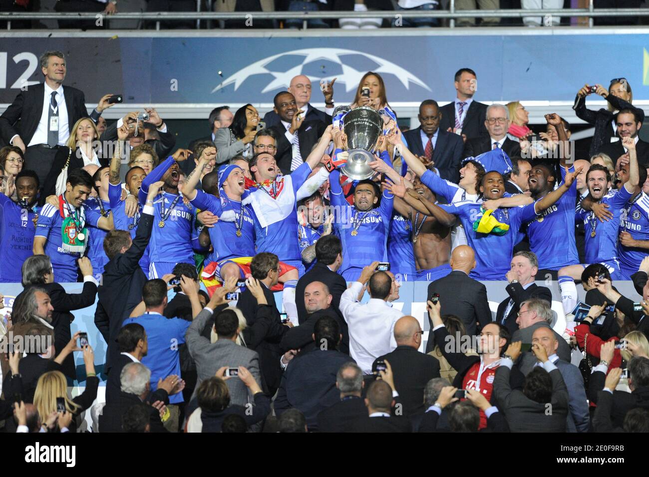 Uefa champions league final bayern munich vs chelsea hi-res stock ...