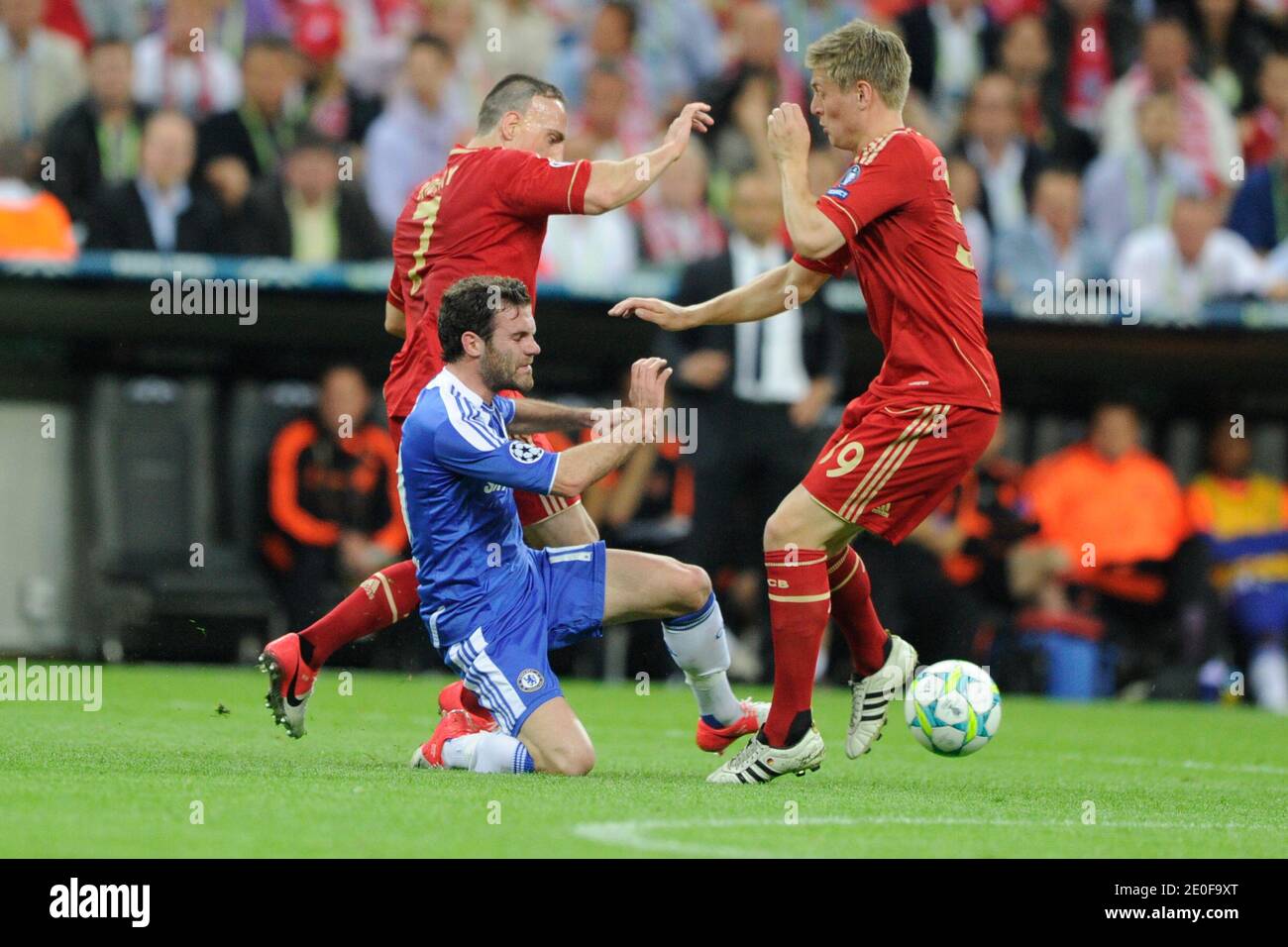 Uefa champions league final bayern munich vs chelsea hi-res stock ...