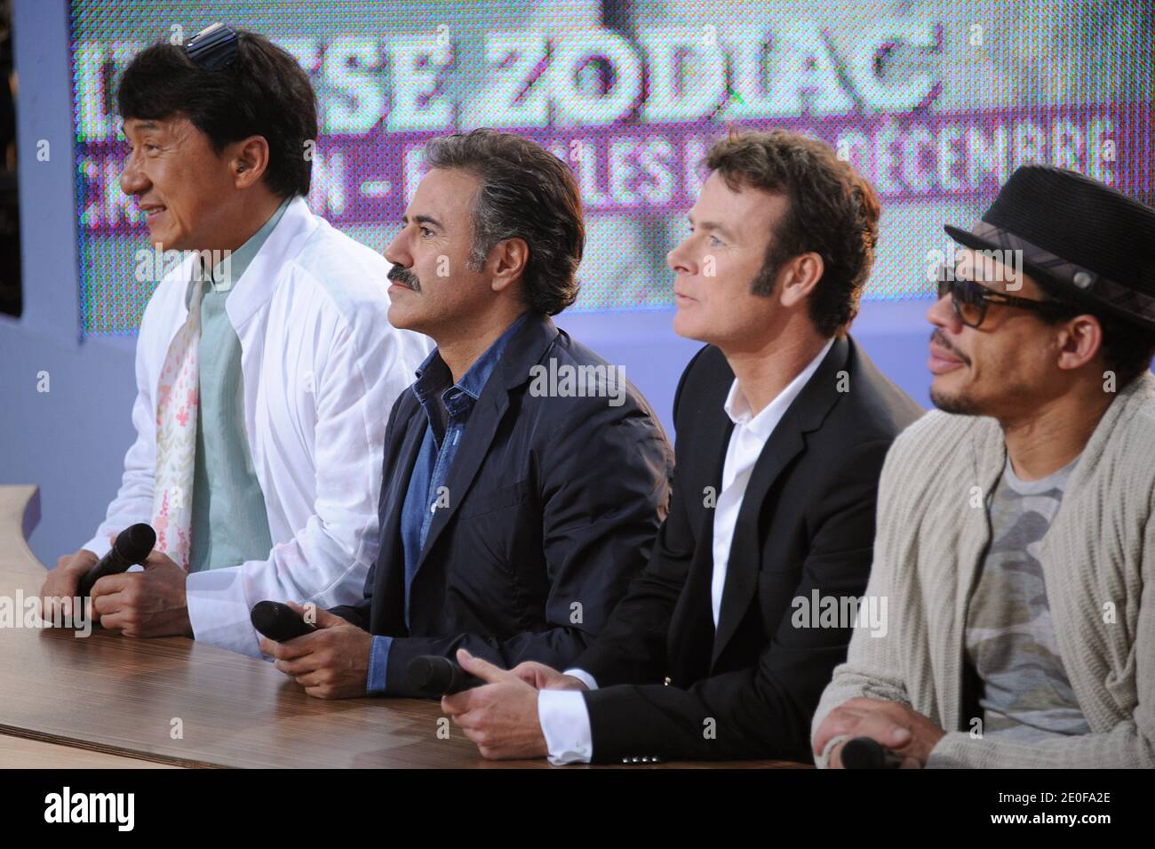 Jackie Chan, Jose Garcia, Franck Dubosc and Joey Starr appearing on ...