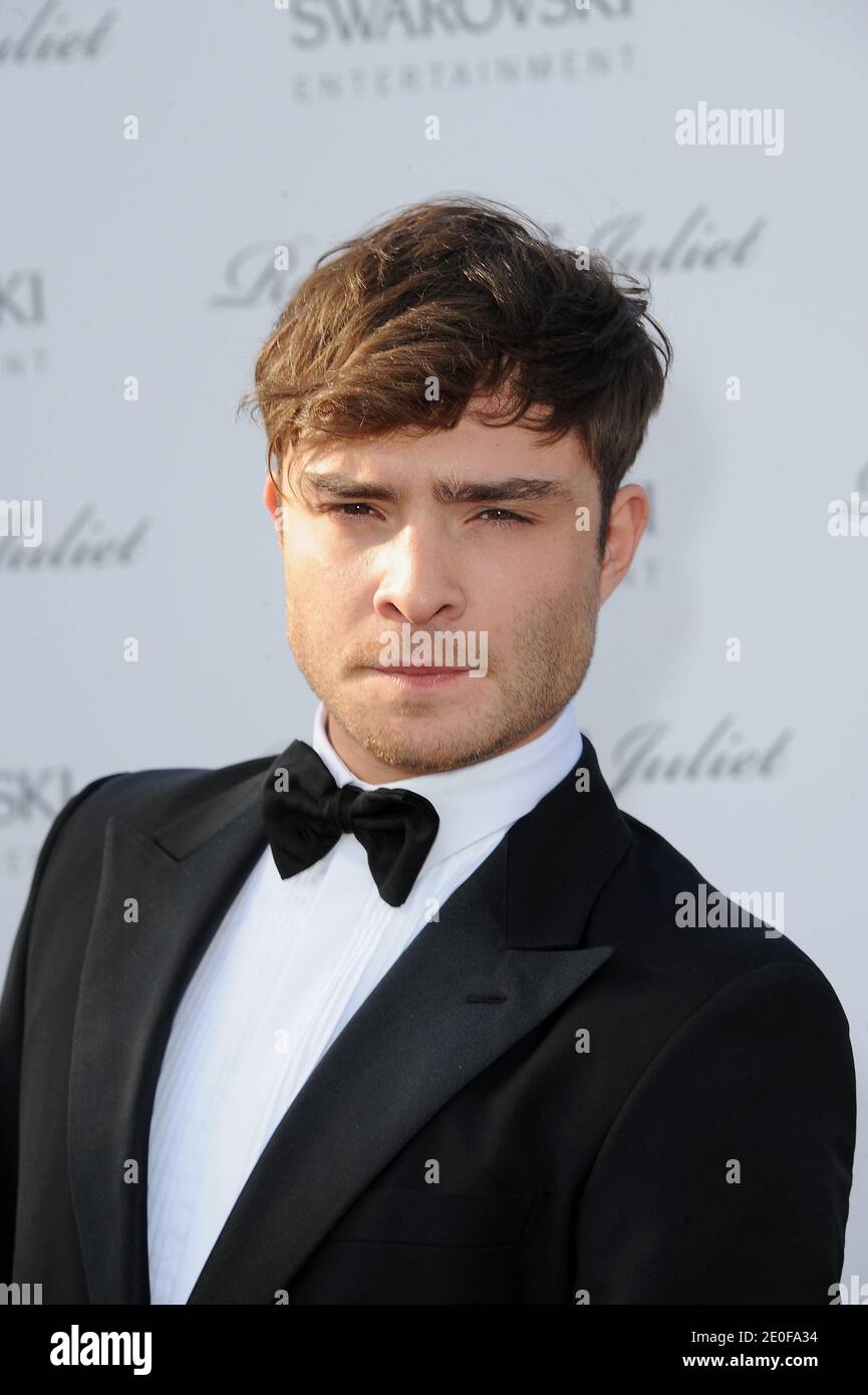 Ed Westwick attending the 'Romeo and Juliet' photocall during a ...