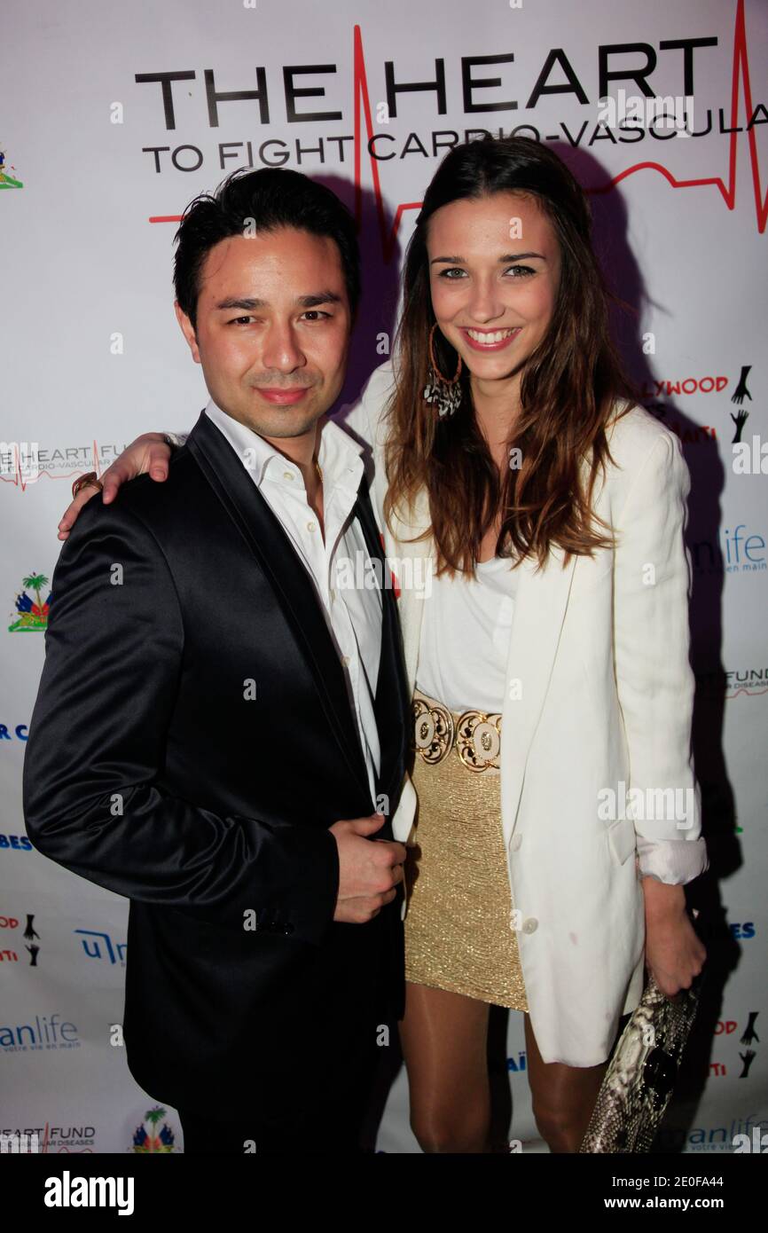 Dr David Luu and Louise attending at The Heart Fund party at Nikki ...