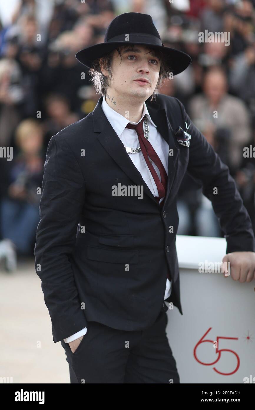 Pete Doherty posing at the 'Confession of a child of the century ...