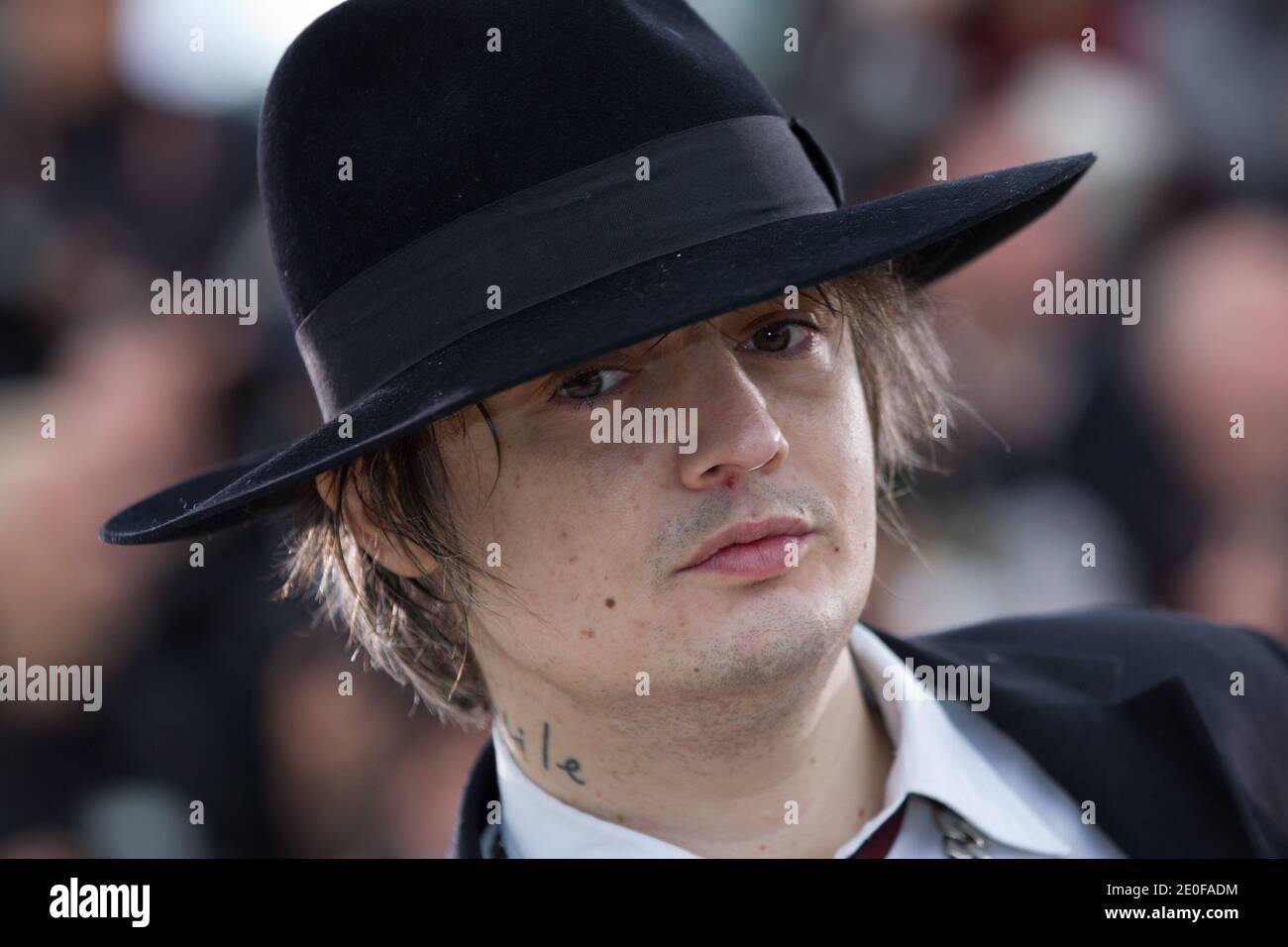 Pete Doherty posing at the 'Confession of a child of the century ...