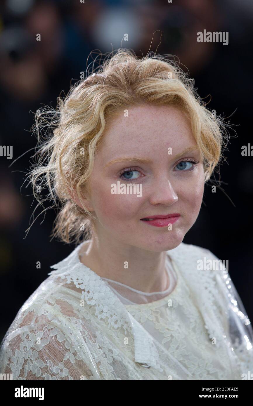 Lily Cole posing at the 'Confession of a child of the century ...