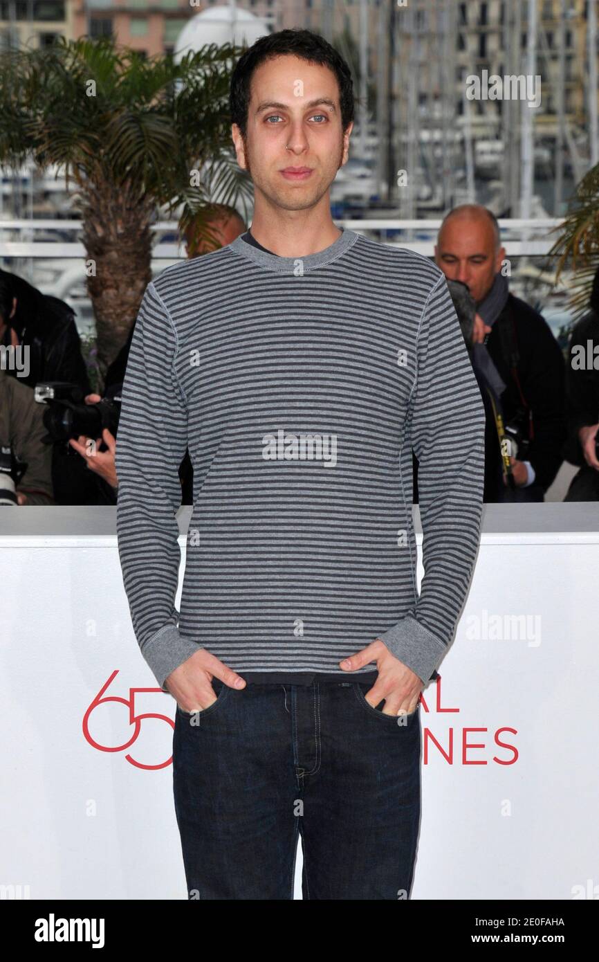US director Brandon Cronenberg posing during the 'Antiviral' photocall ...