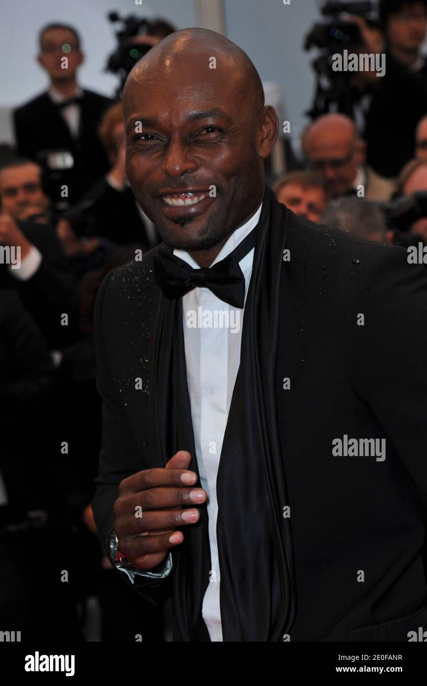 Jimmy Jean-Louis arriving at the premiere of 'Amour' presented in ...