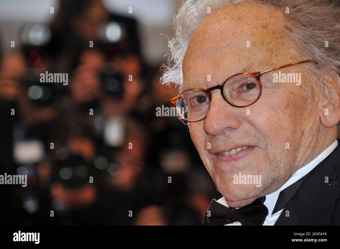 French actor Jean-Louis Trintignant arriving at the premiere of 'Amour ...