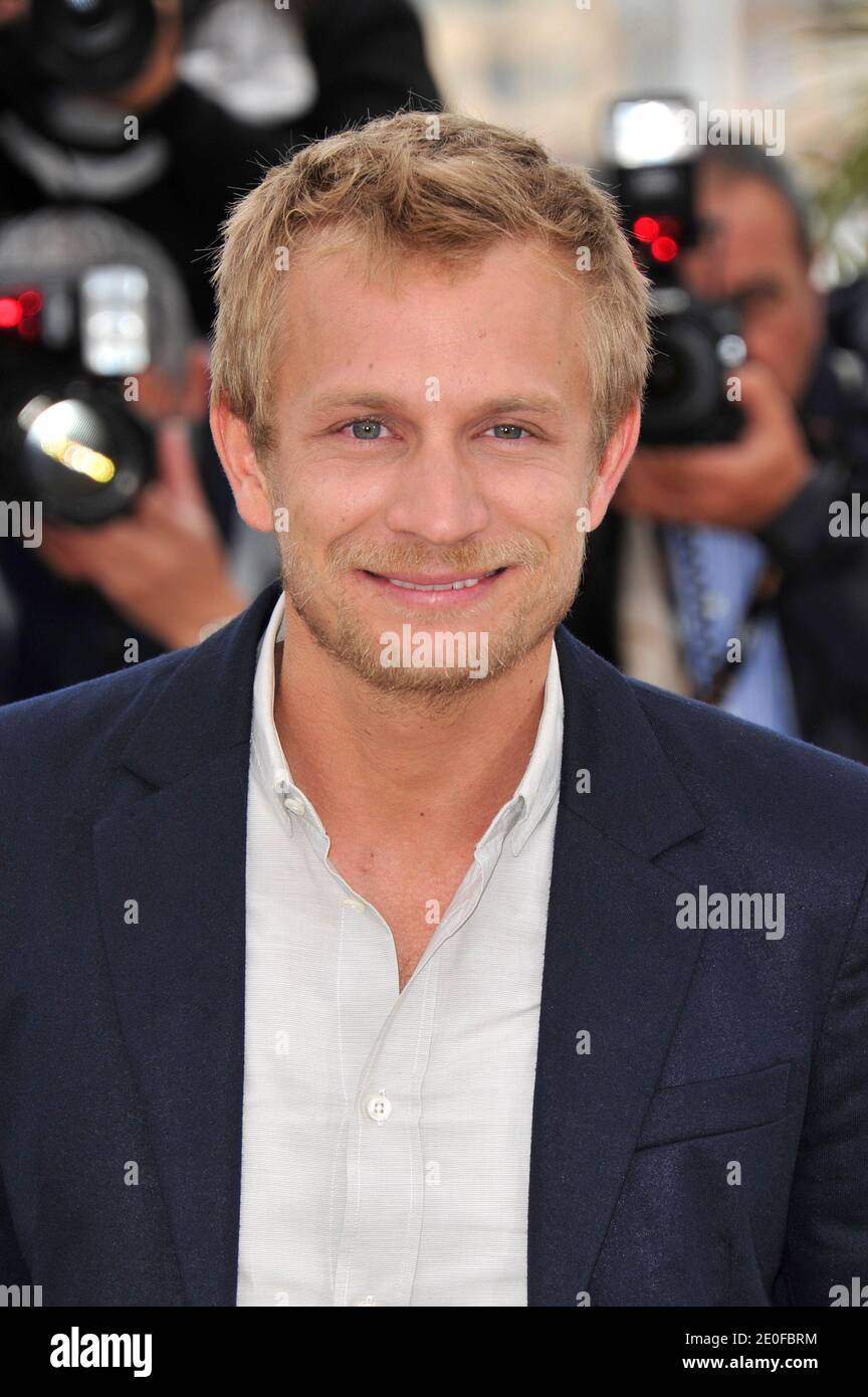 Actor Jeremie Renier posing during the 'Elefante Blanco' photocall at ...
