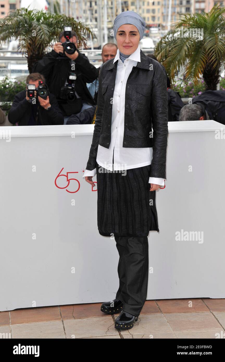 Aida Begic posing during the 'Djeca' photocall at the 65th Cannes film ...