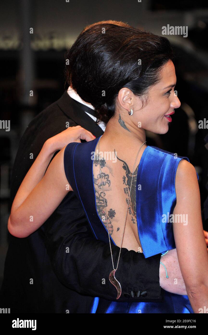 Dany Verissimo posing before the premiere of 'Jagten' ('The Hunt ...