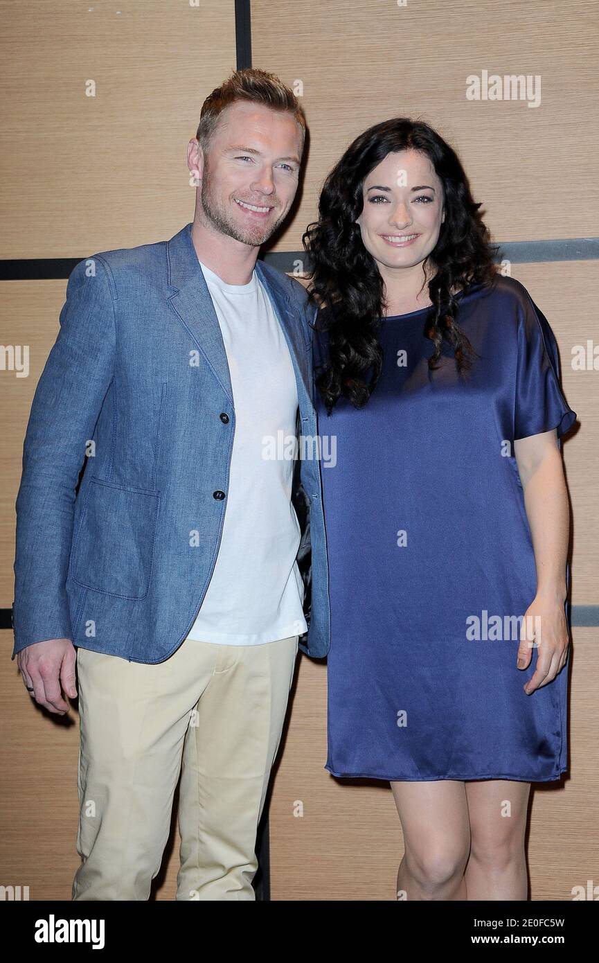 Ronan Keating and Laura Michelle Kelly attending the 'Goddess ...