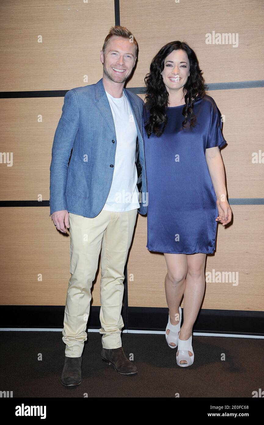 Ronan Keating and Laura Michelle Kelly attending the 'Goddess ...