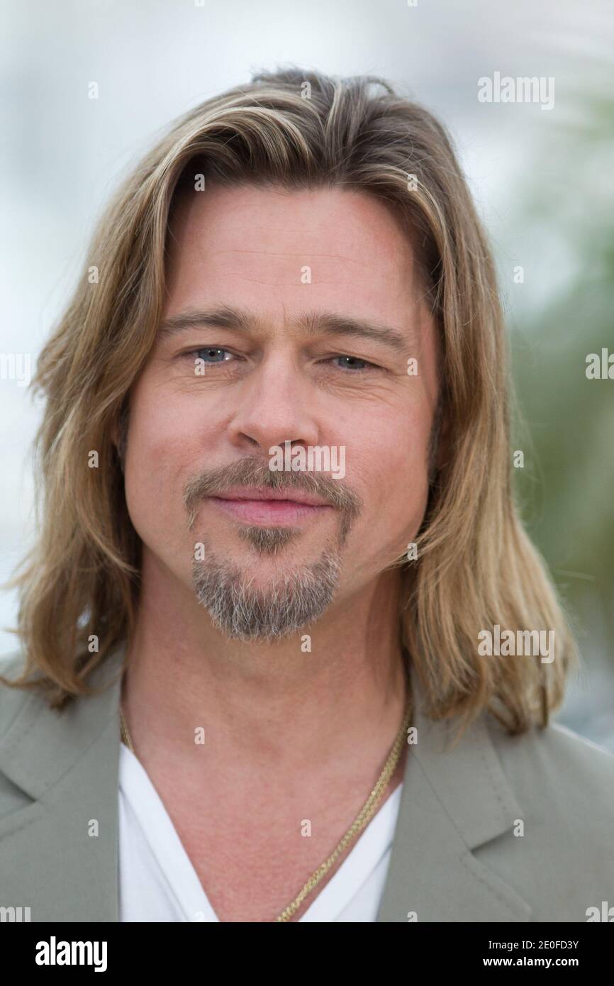 Brad Pitt posing at the Killing Them Softly photocall held at the ...