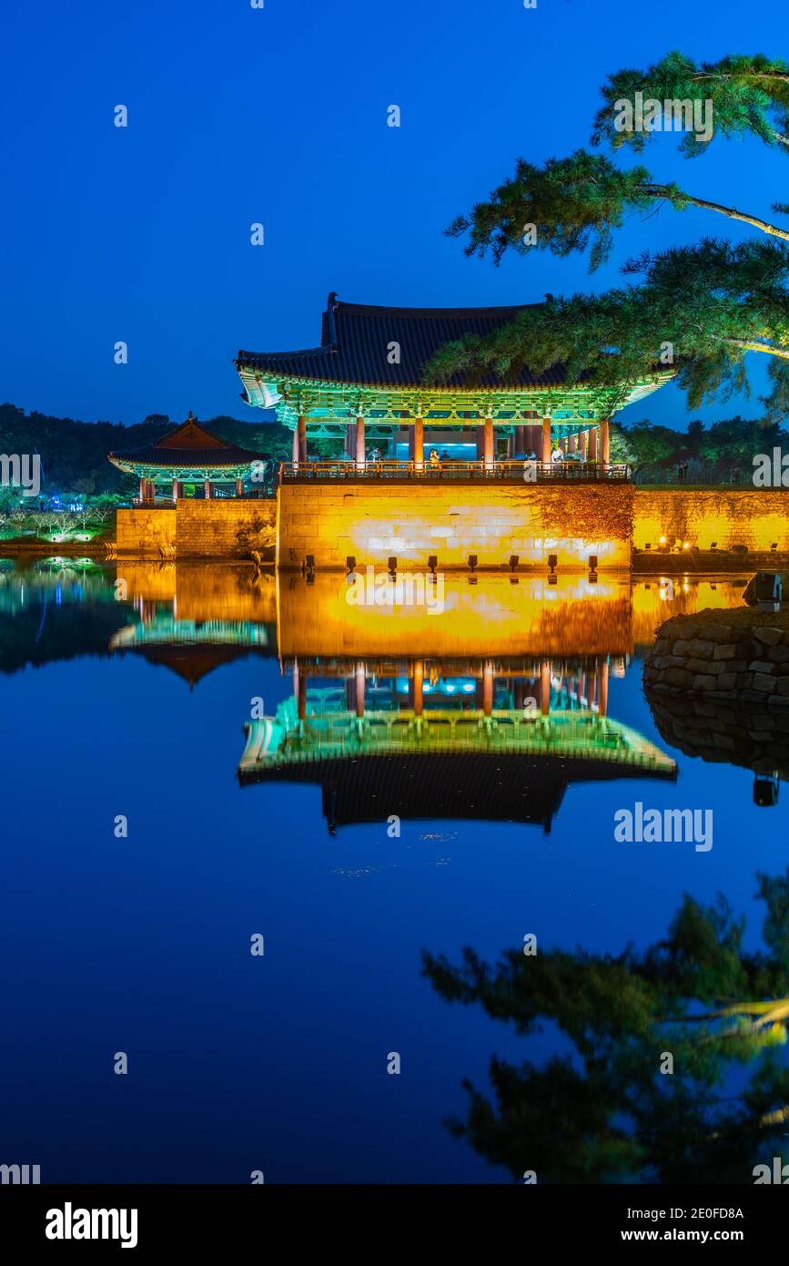 Old anapji pond hi-res stock photography and images - Alamy