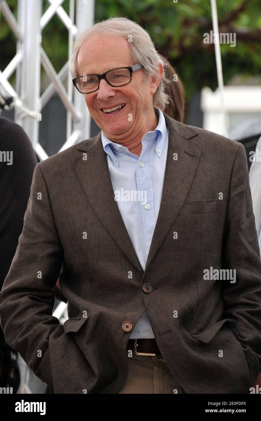 Ken Loach posing during 'The angel's share' photocall at the 65th ...