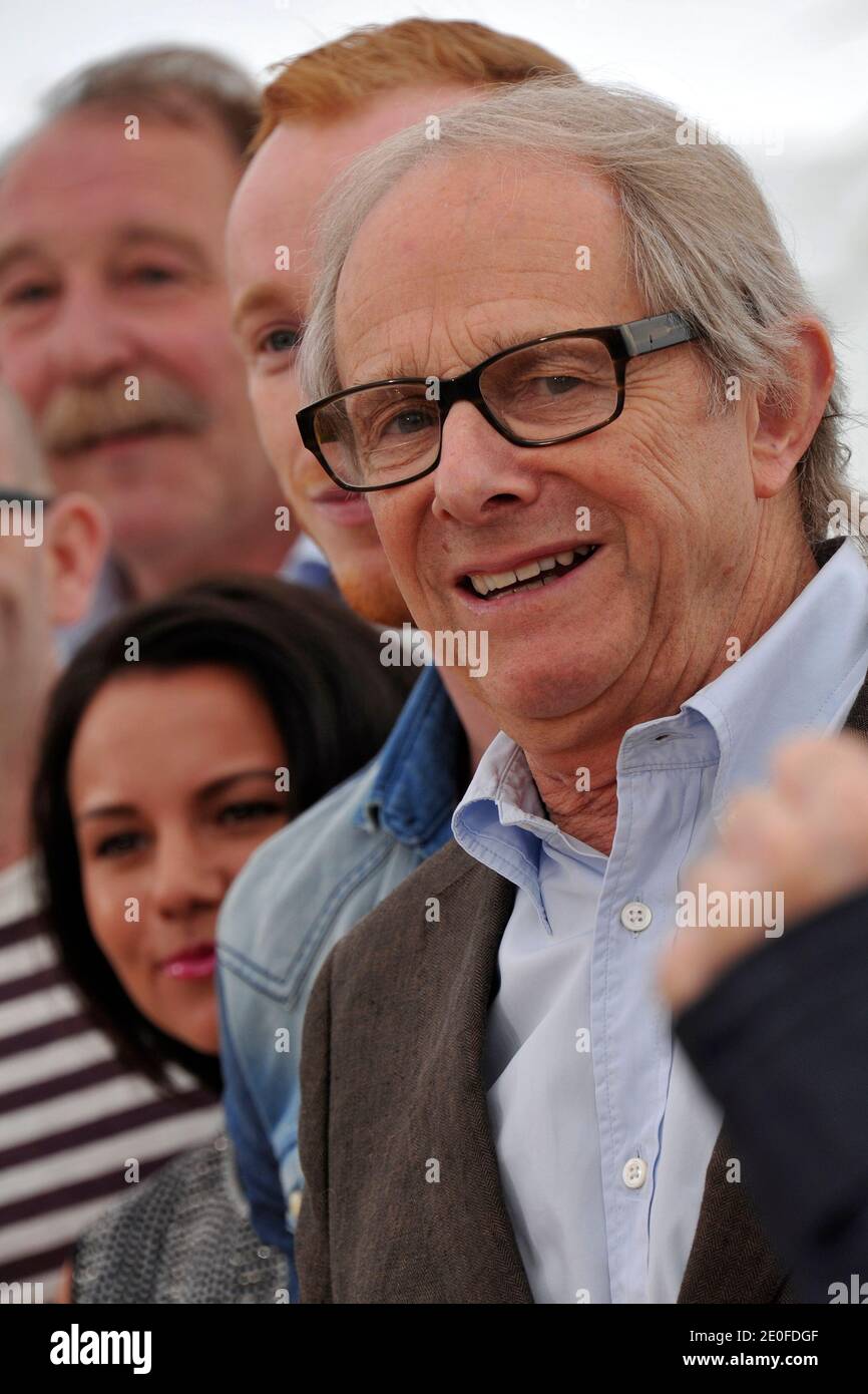 Ken Loach posing during 'The angel's share' photocall at the 65th ...