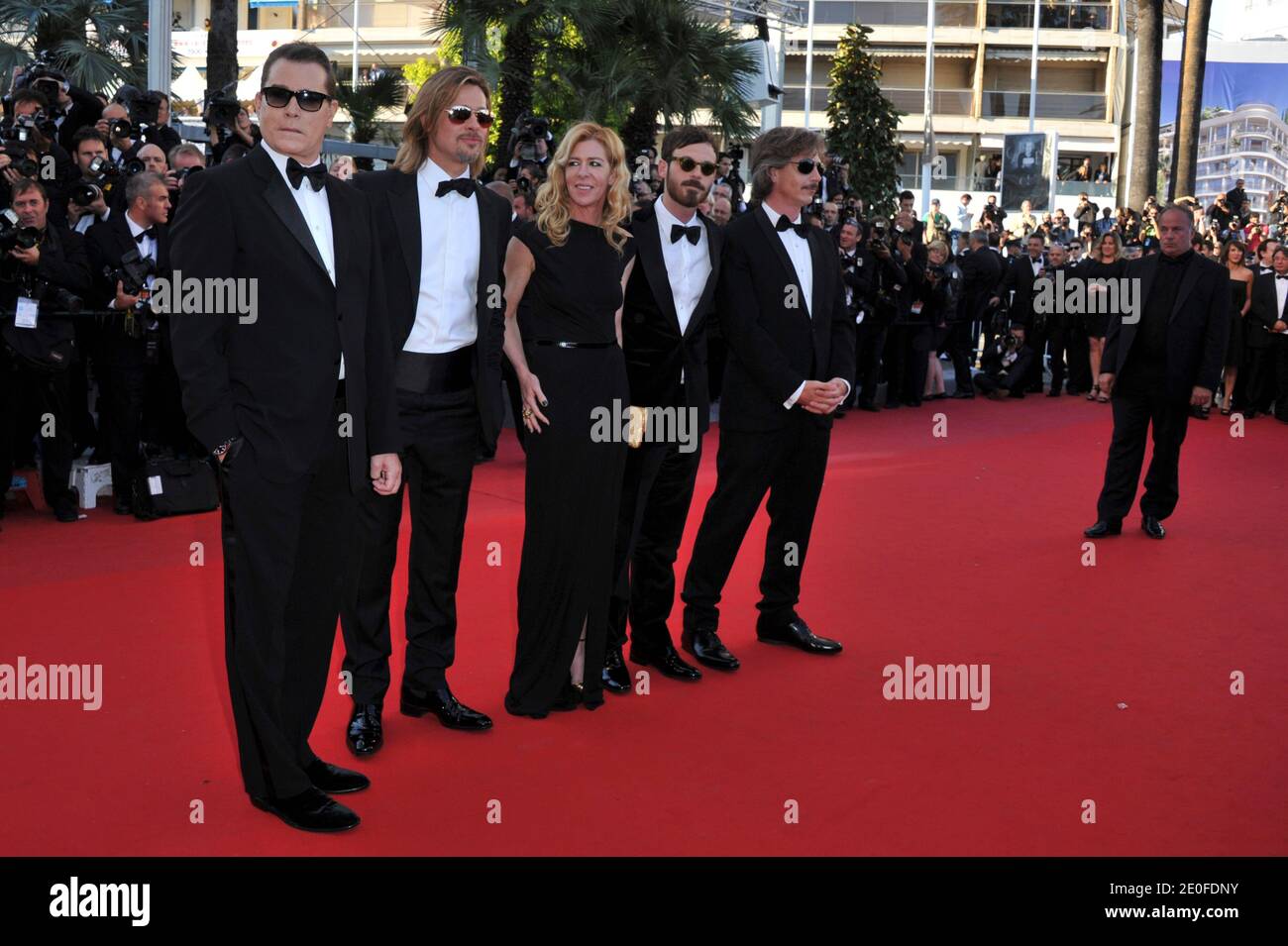 US actor Scoot McNairy, Australian actor Ben Mendelsohn, producer Dede ...