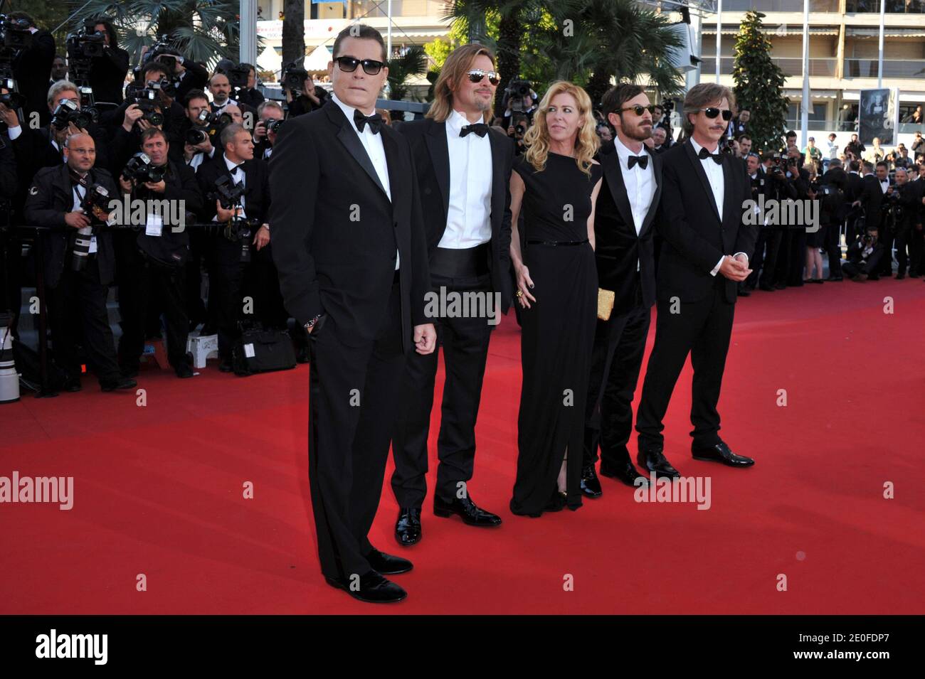 US actor Scoot McNairy, Australian actor Ben Mendelsohn, producer Dede ...