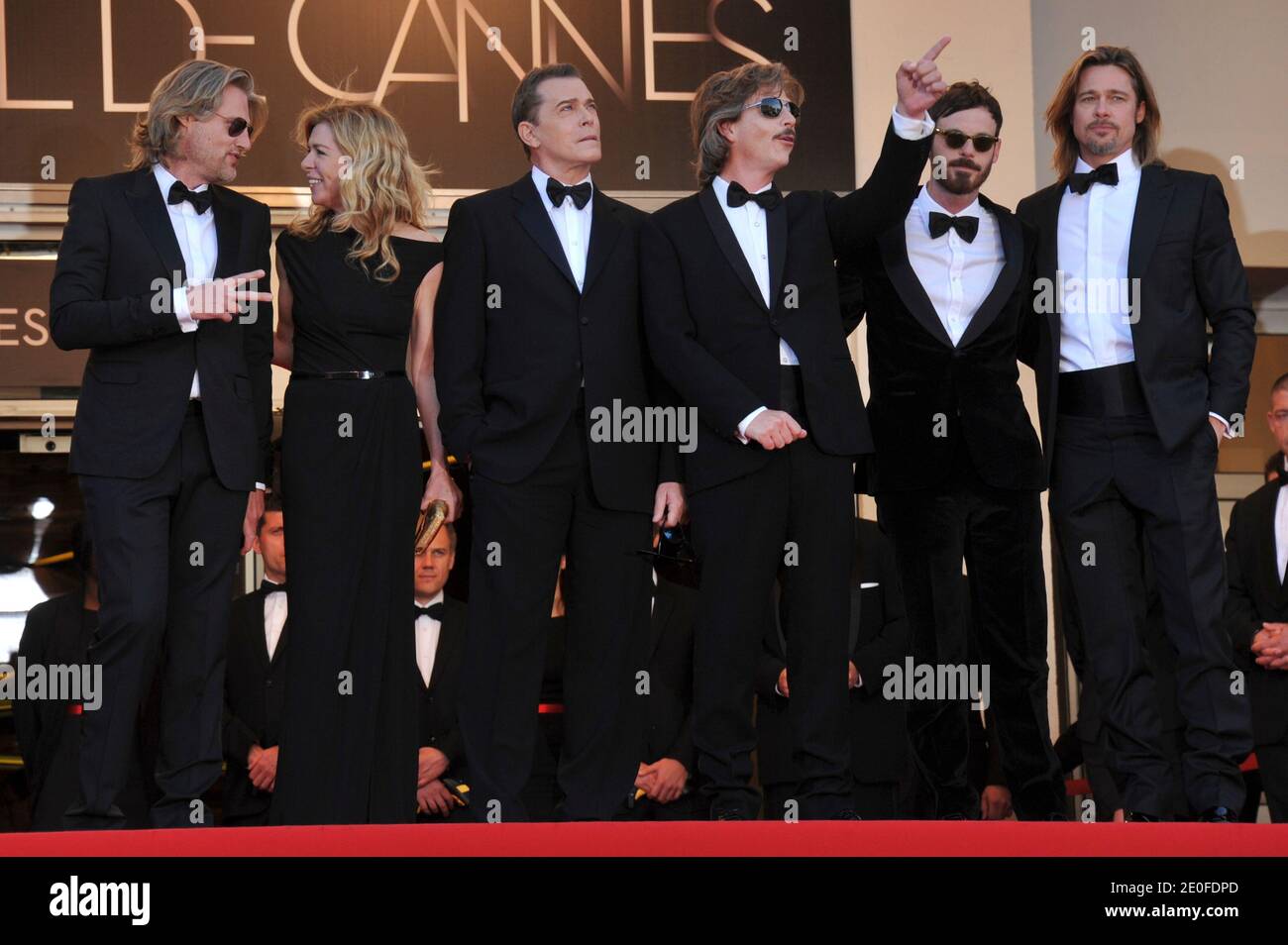 US actor Scoot McNairy, Australian actor Ben Mendelsohn, producer Dede ...