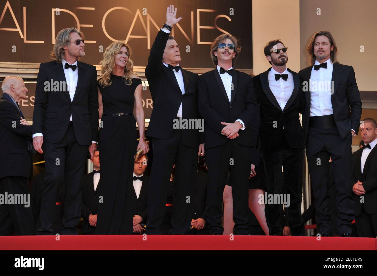 US actor Scoot McNairy, Australian actor Ben Mendelsohn, producer Dede ...