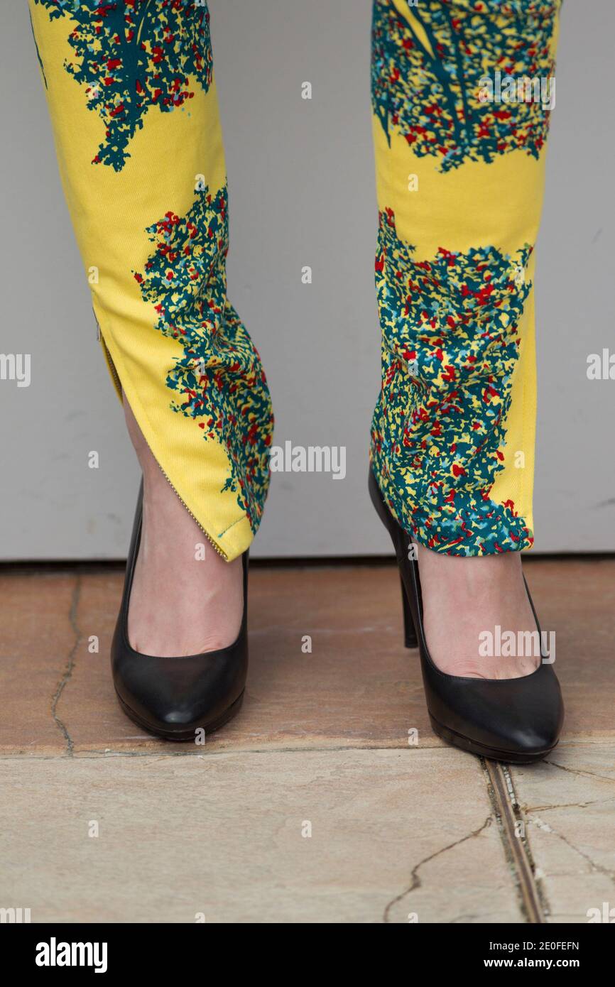 Kristen Stewart poses at the photocall for On The Road as part of the ...