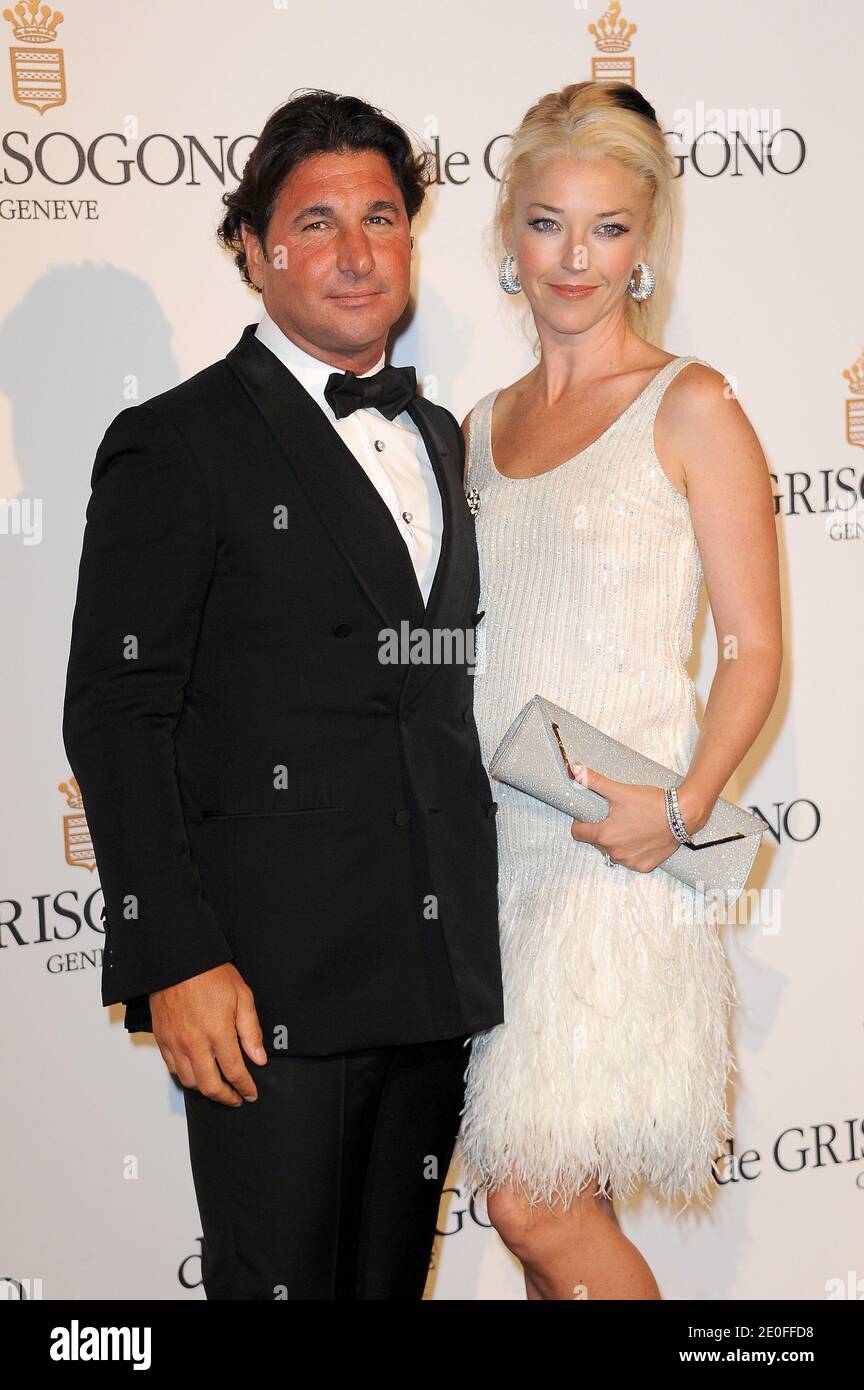 Giorgio Veroni and Tamara Beckwith attending the de Grisogono Party ...