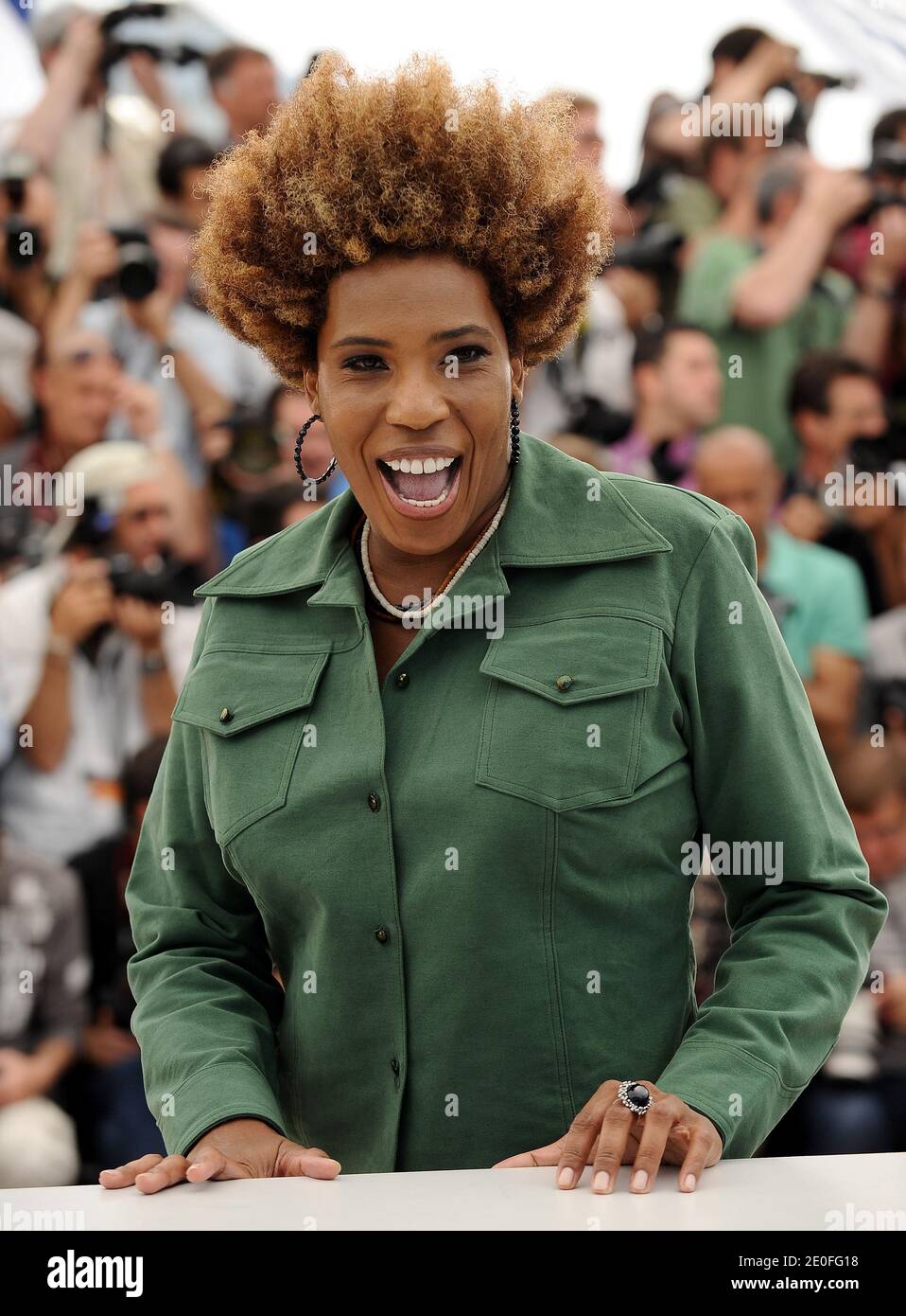 Macy Gray posing at the 'Paperboy' photocall part of the 65th Cannes ...