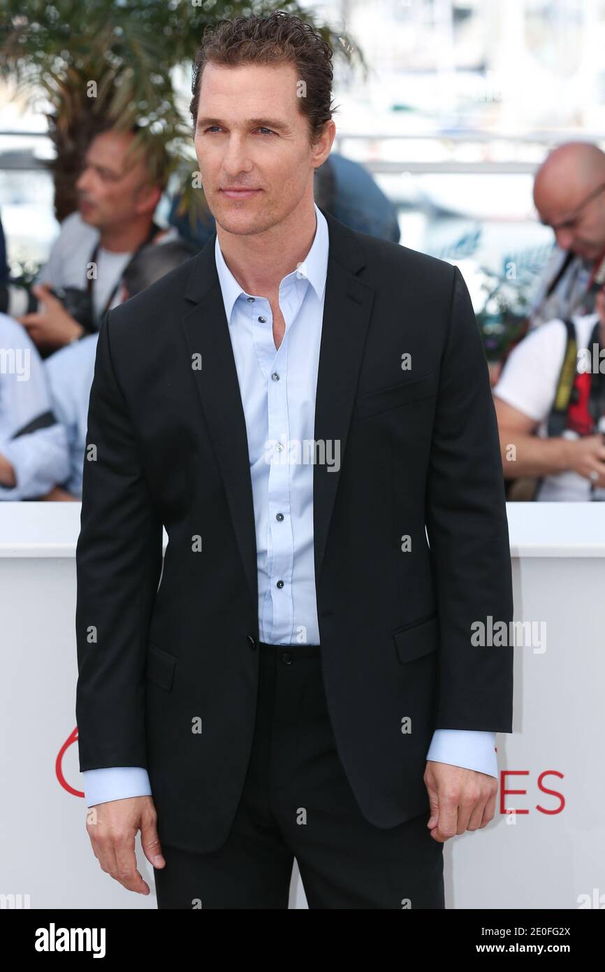 Matthew McConaughey attending the 'Paperboy' photocall during the 65th ...