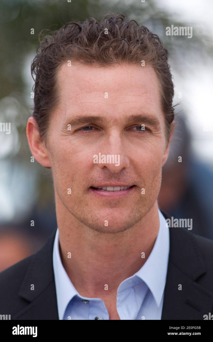 Matthew McConaughey attending the 'Paperboy' photocall during the 65th ...