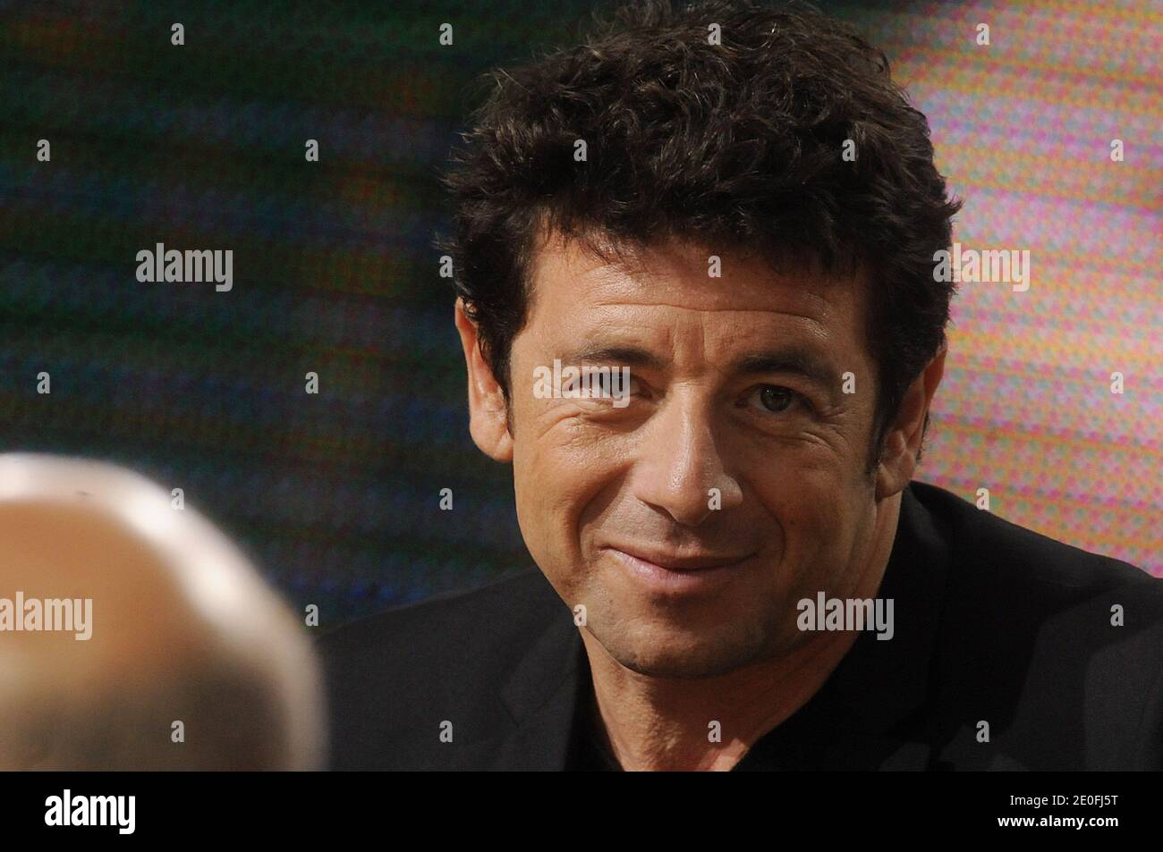 Patrick Btuel appearing on Canal + live TV show Le Grand Journal during ...