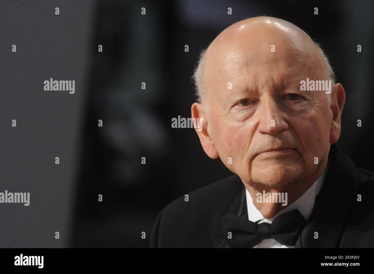 Gilles Jacob appearing on Canal + live TV show Le Grand Journal during ...