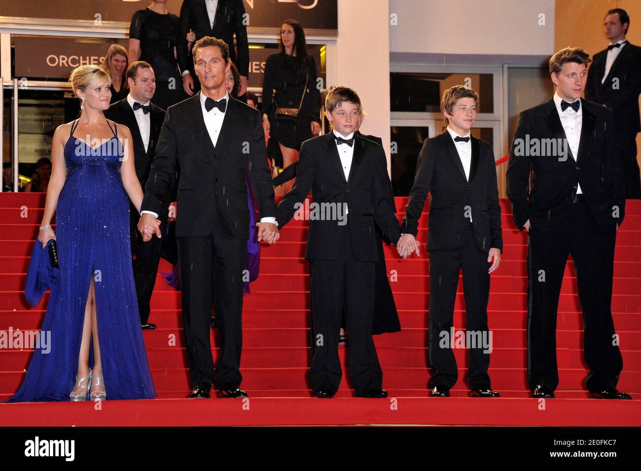 Mathew McConaughey, Reese Witherspoon, Tye Sheridan, Jacob Lofland and ...