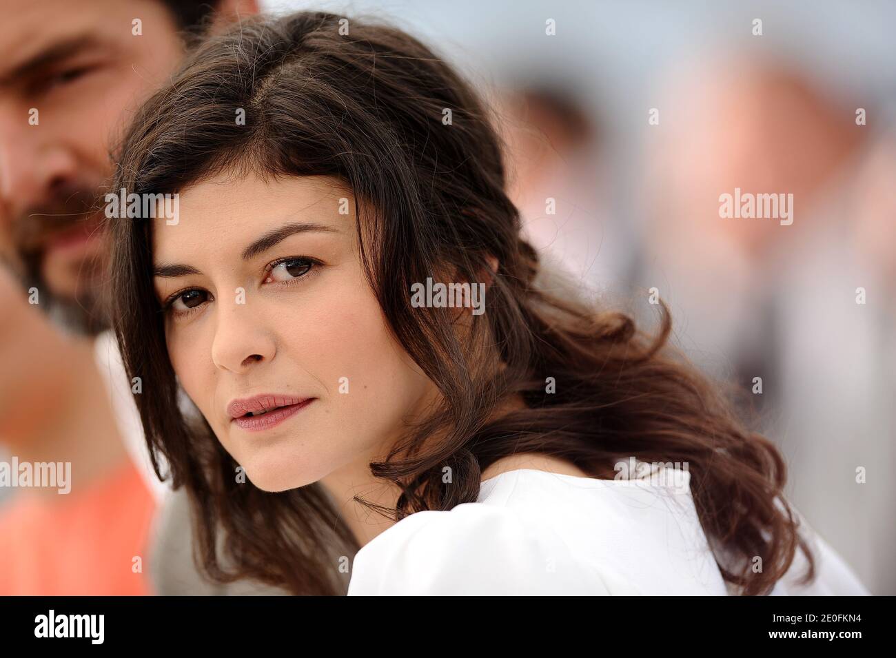 Actress Audrey Tautou poses at the 'Therese Desqueyroux' Photocall ...